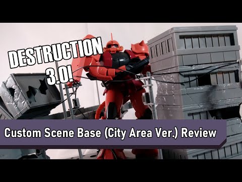 30MM 1/144 Customized Scene Base (City Area Ver.)