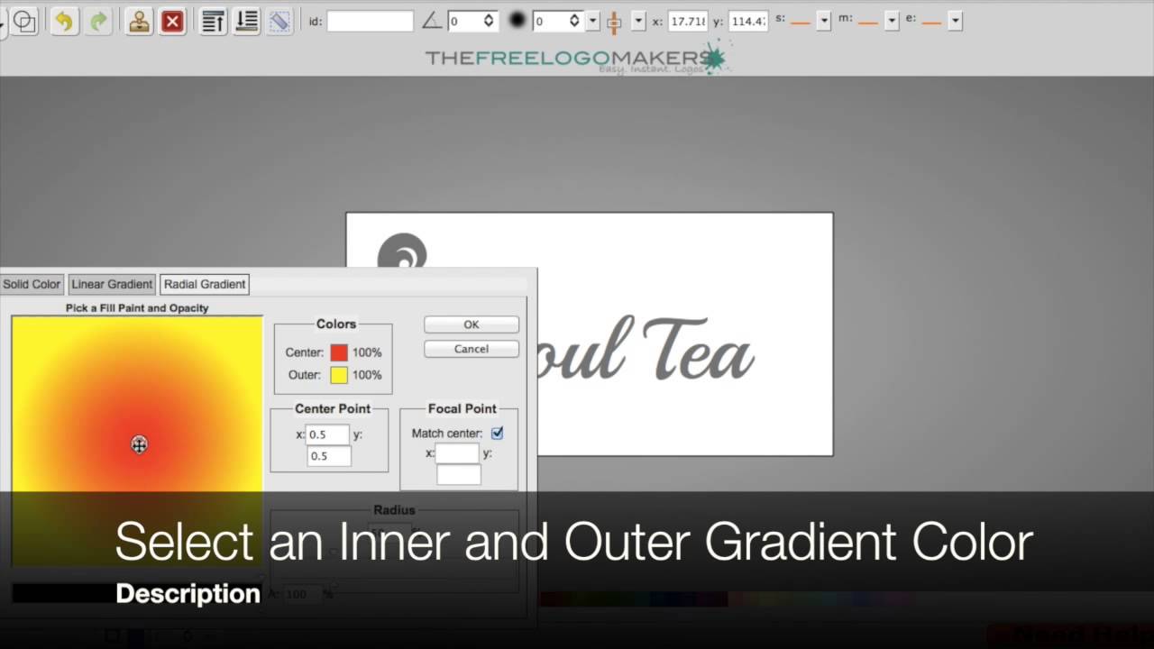 Make a Free Gradient Logo