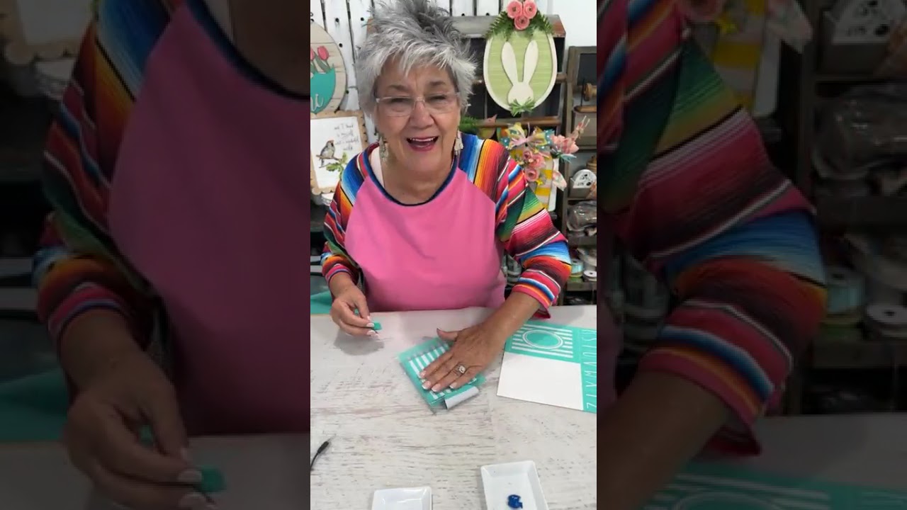 DIY Monogram Can Cooler with Stripes – April Club Fonts A–Z [Chalk Couture Craft]