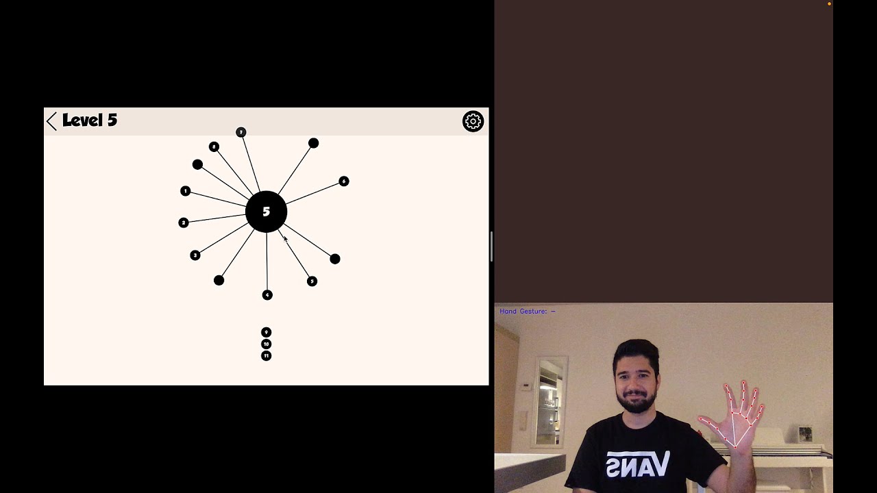 Hand Gesture Controlled Game in Python | OpenCV Magic