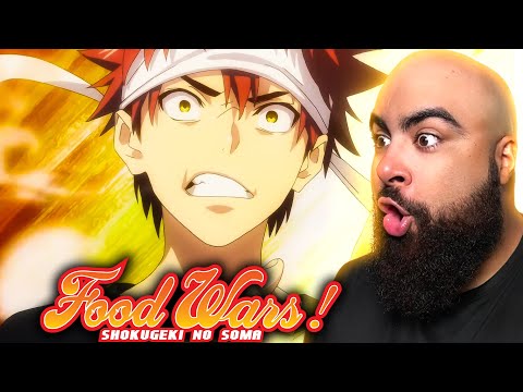 FOOD WARS IS WILD!!! | Food Wars Episode 1 Reaction!