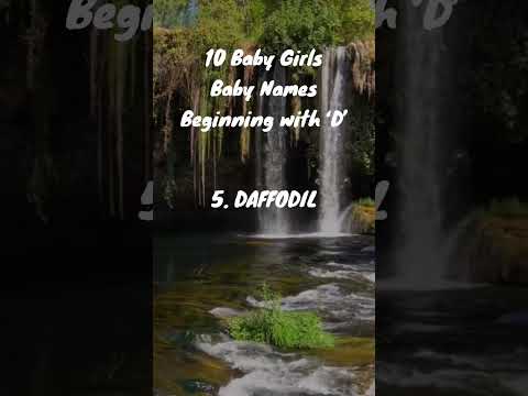 'D’ Letter Baby GIRL Names You'll LOVE #babynameideas #babynames2023