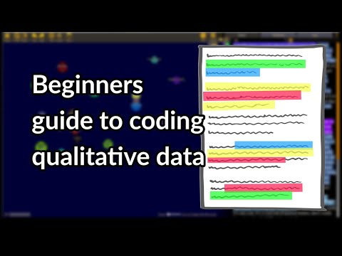 Beginners guide to coding qualitative data