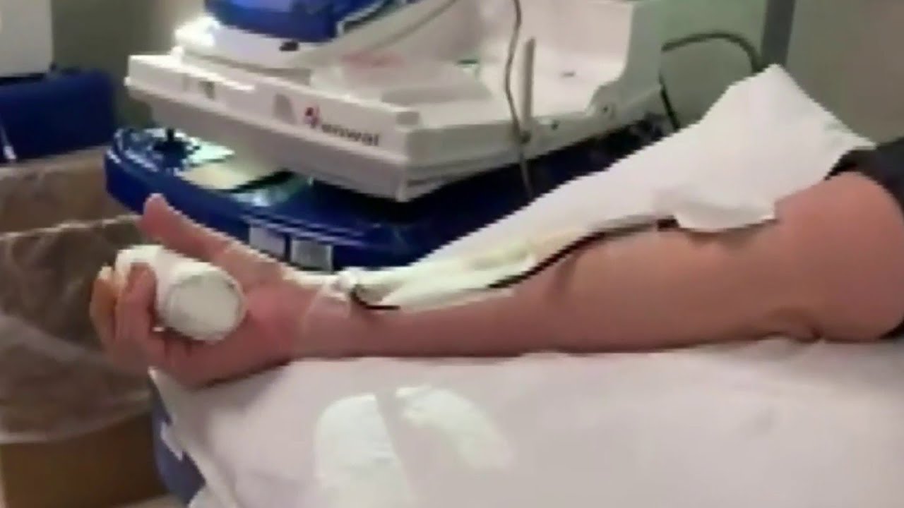 An inside look at the process of donating convalescent plasma