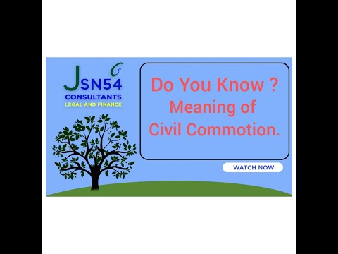Civil Commotion