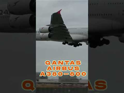 Qantas Airbus A380-800 Smooth Landing #QantasA380 #Qantas #QantasAirway #AirbusA380 #PlaneLanding