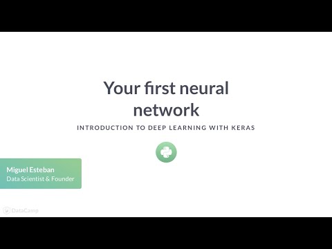 Python Tutorial: Your first neural network
