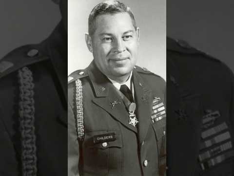 US Army LTC Ernest Childers: WWII Medal of Honor Recipient #shorts #history #usa