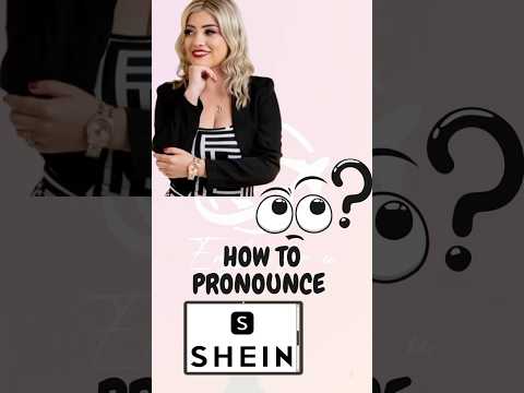 How to pronounce SHEIN correctly #clothingbrand #onlineshopping #shein #teacher #learnenglish