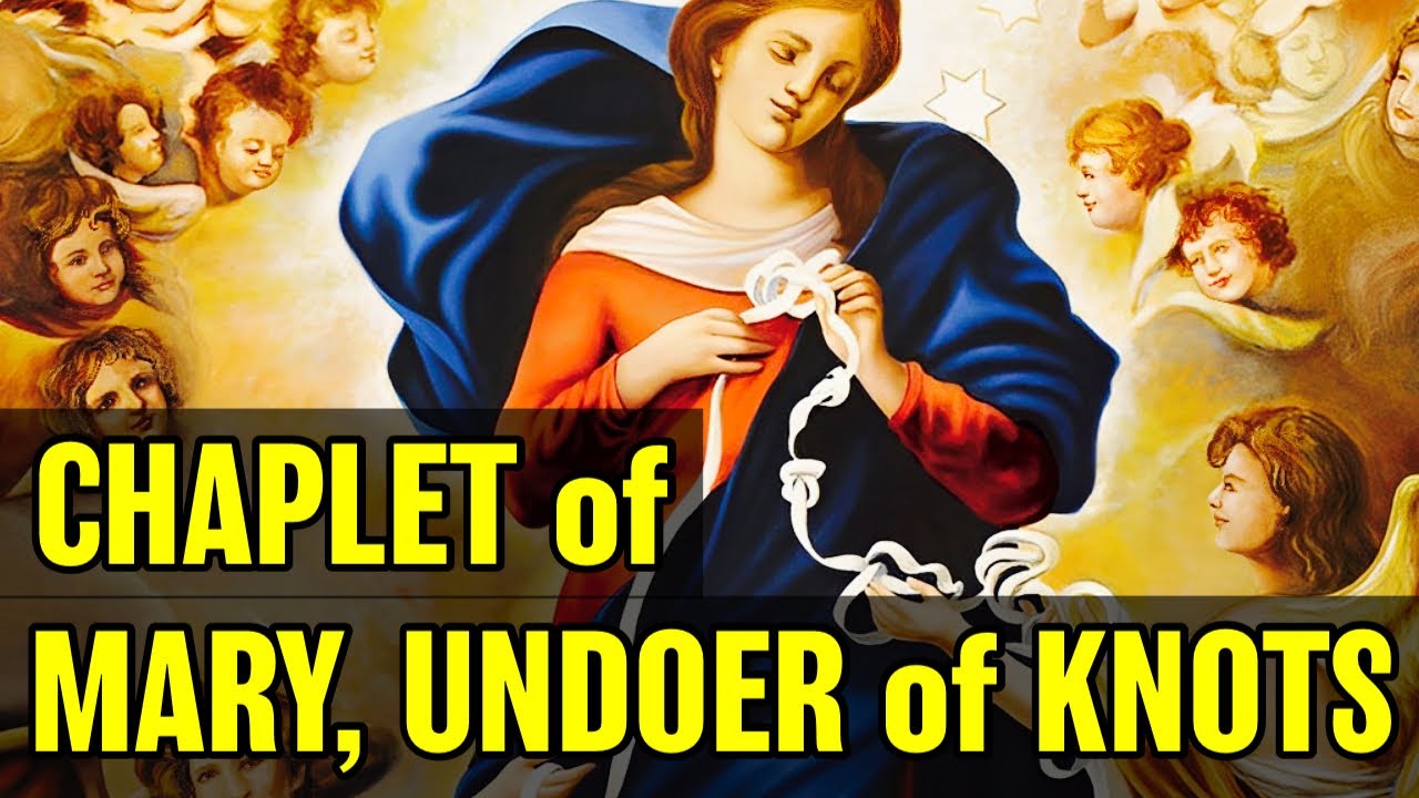 Mary Undoer of Knots Chaplet | Chaplet of Seven Knots
