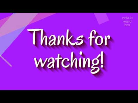 How to say "doubted"! (High Quality Voices)