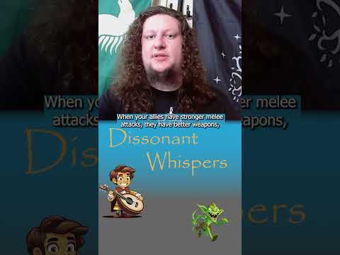 D&D 5e Spells #124: Dissonant Whispers