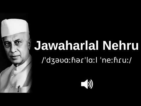 🇮🇳 How to pronounce Jawaharlal Nehru (CORRECTLY!)