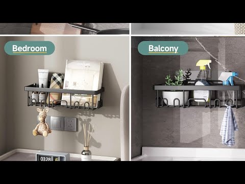 Review: Veken Stainless Steel Shower Caddy 6-Pack | No-Drill Rustproof Bathroom Organizer