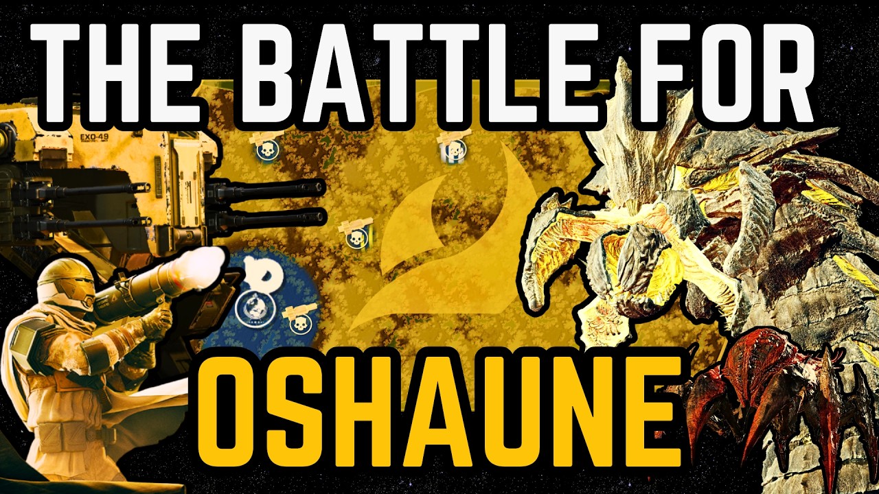 The Battle for Hive World Oshaune - War Documentary -  Helldivers 2 Galactic War Days 629-637
