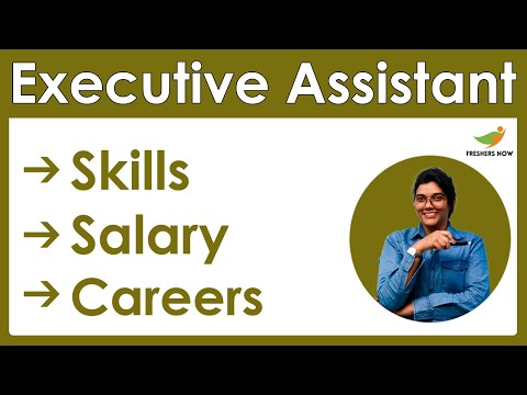How to become an Executive Assistant? | Salary | Skills | Career in India