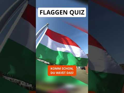 Welche Flagge ist das? 🇭🇺 ☺️ #FlaggenQuiz