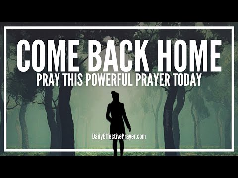 Daily Prayer For Prodigal | Praying For Your Prodigals (Husband, Spouse, Son, Daughter ...)