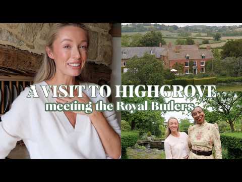 Visiting THE KING'S Kitchen Garden & a chat with The Royal Butler 👑