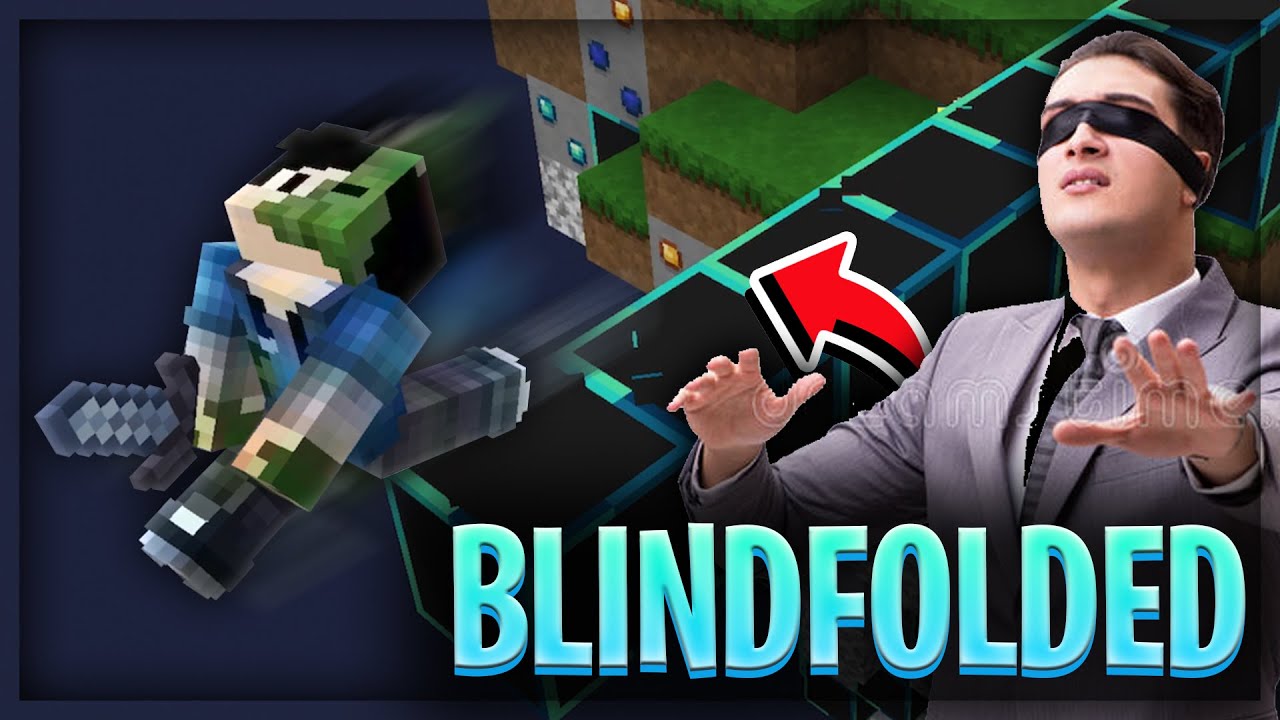 Can I Win Skywars while BLINDFOLDED?