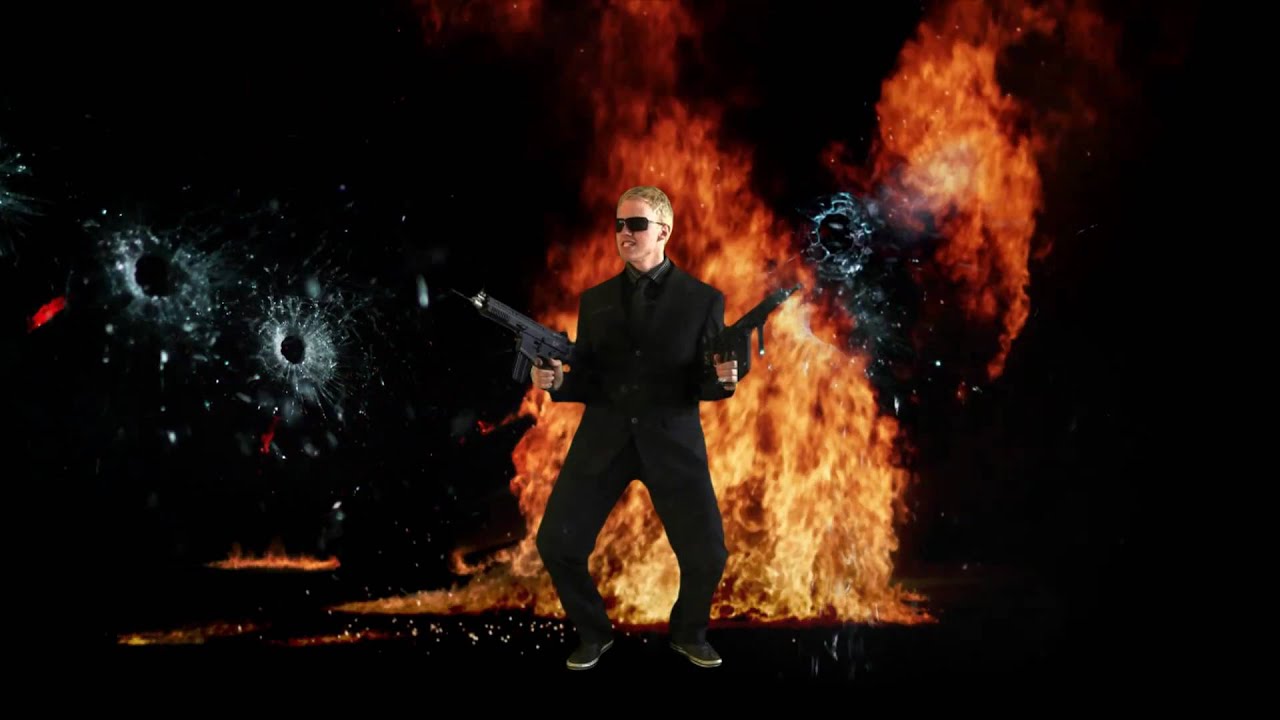 Mr. Awesome, Walking away from explosion