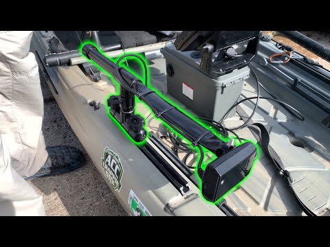 DIY Kayak Transducer Mount "it's Transportable"