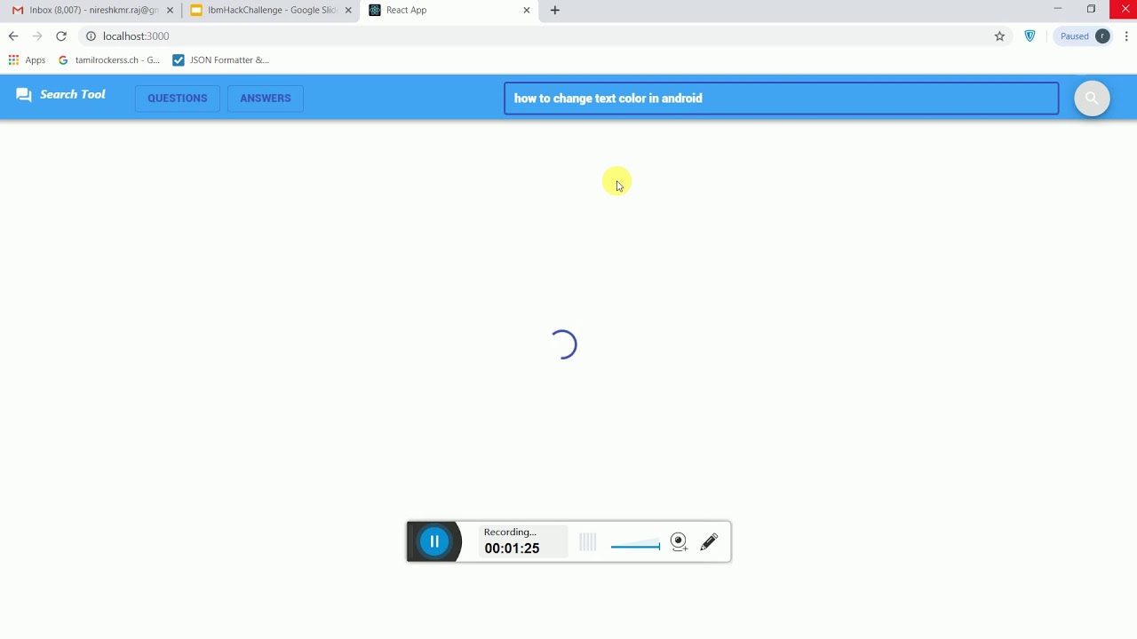 IBM HackChallenge StackOverflow  - Optimized