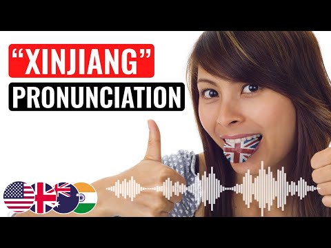 👍  How To Pronounce Xinjiang  🇺🇸 🇬🇧 🇦🇺 🇮🇳 accents