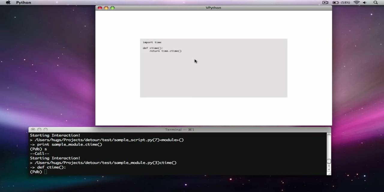 Project Detour - 3D Python Debugger