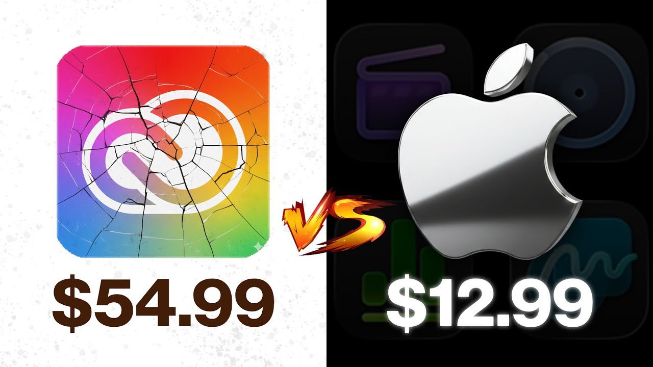 Apple Creator Studio = Adobe is in Trouble!