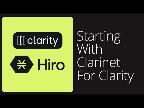 How to Get Started With Clarinet for Smart Contracts on Stacks