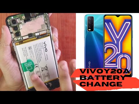 VIVO Y20A BATTERY REPLACEMENT | Vivo y20/ y20a/ Y20g battery change #vivo #y20A #battery