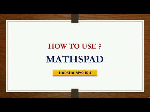 MATHSPAD - ONLINE CONSTRUCTION TOOL