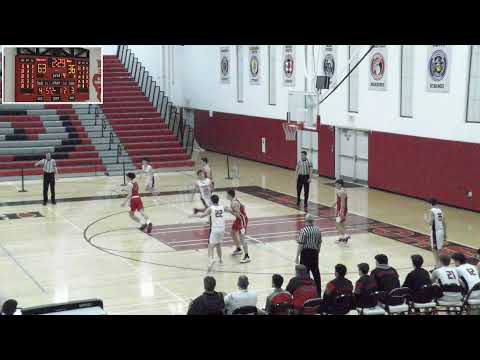 Boys Varsity Basketball: Deerfield vs Glenbard East
