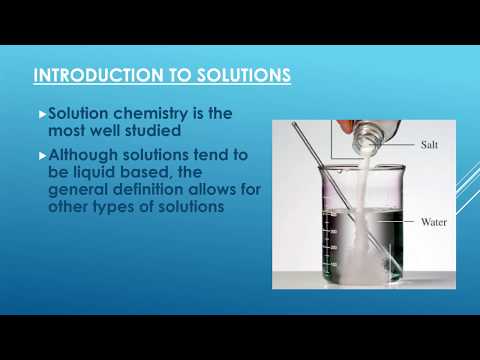 What is a Solution