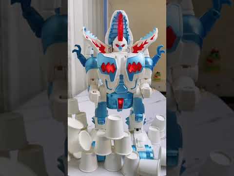 Dragon Armor Remote Control Transformation Dinosaur Robot #toys #short