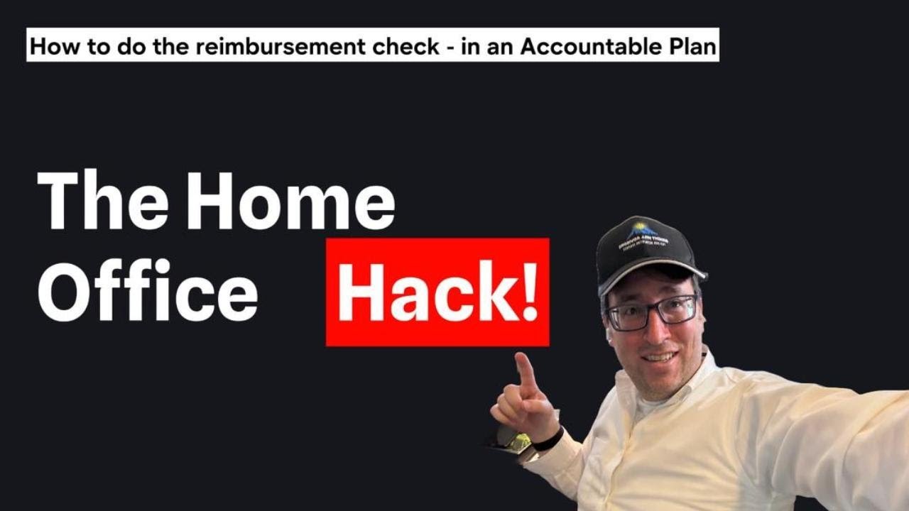 Home office Accountable plan how to reimburse yourself