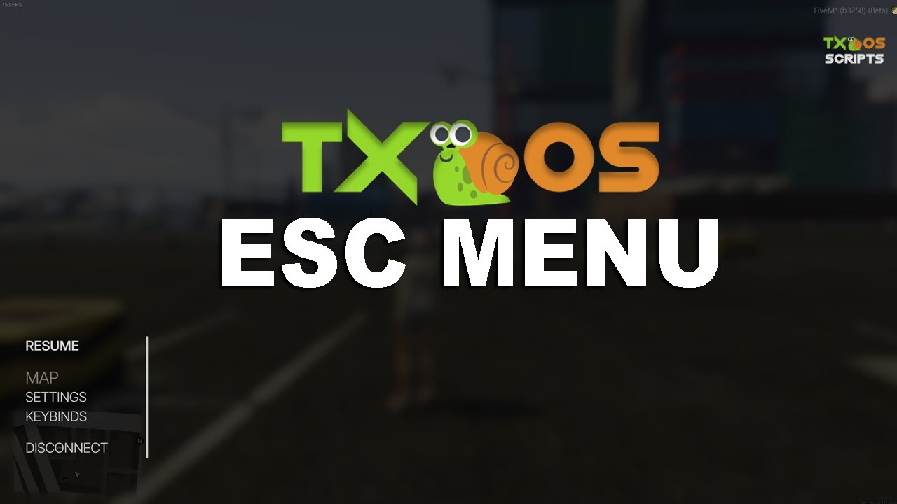 [FREE] TXOS Escape Menu - FiveM Releases - Cfx.re Community