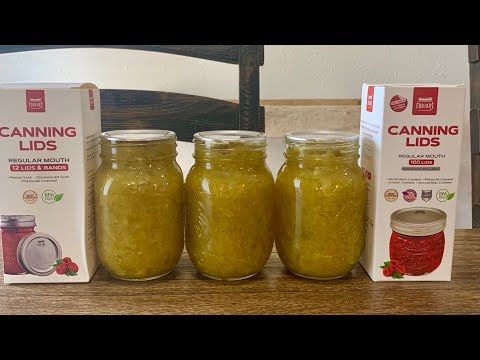 Relish Recipe + Trying NEW Canning Lids - ForJars Review | Baker Hill Farm