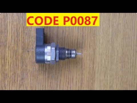 FAULT P0087, low fuel PRESSURE in the COMMON-RAIL, this must be CHECKED