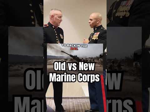 OLD VS NEW MARINE CORPS. ARE THEY READY? #marinecorps #marines #usmc #army #navy #airforce