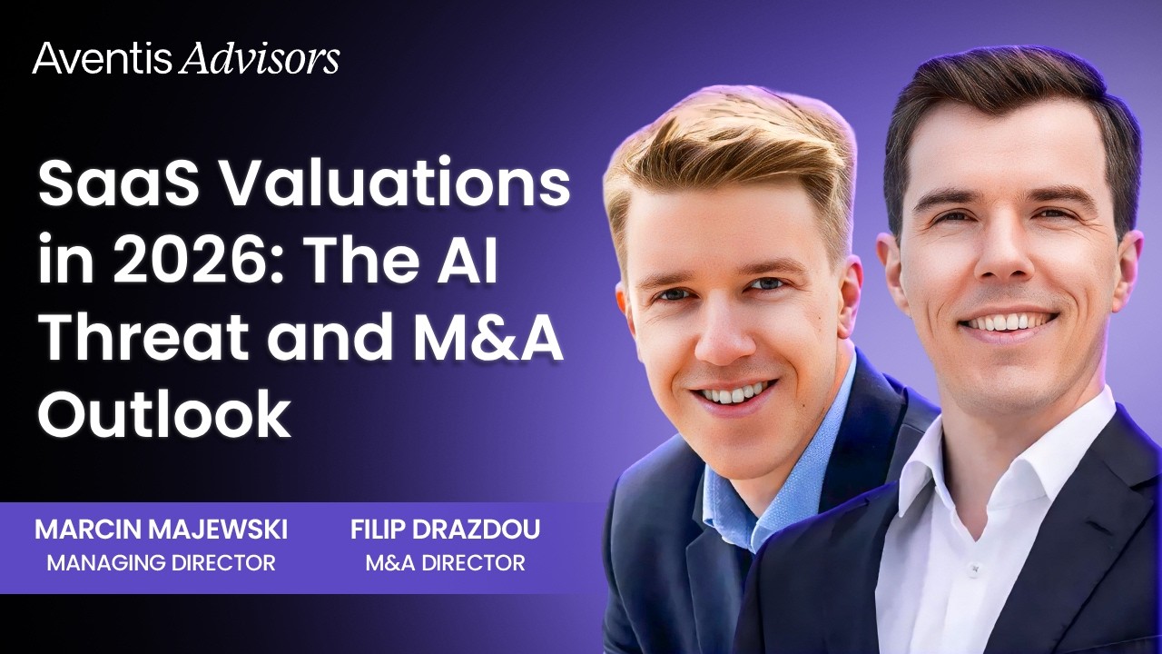 SaaS Valuations in 2026 Webinar - Aventis Advisors