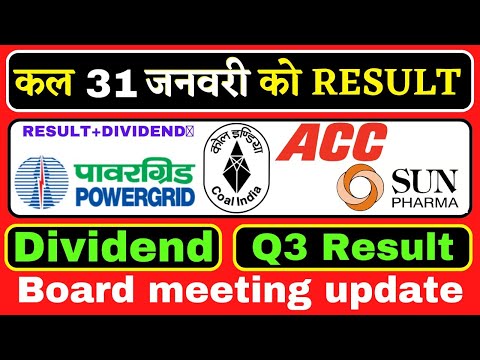 64 Stocks that are going to announce Dividend or q3 result Tomorrow ✅