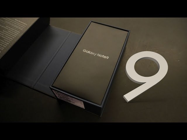 Samsung Galaxy Note 9 unboxing, hands-on review - PhoneArena