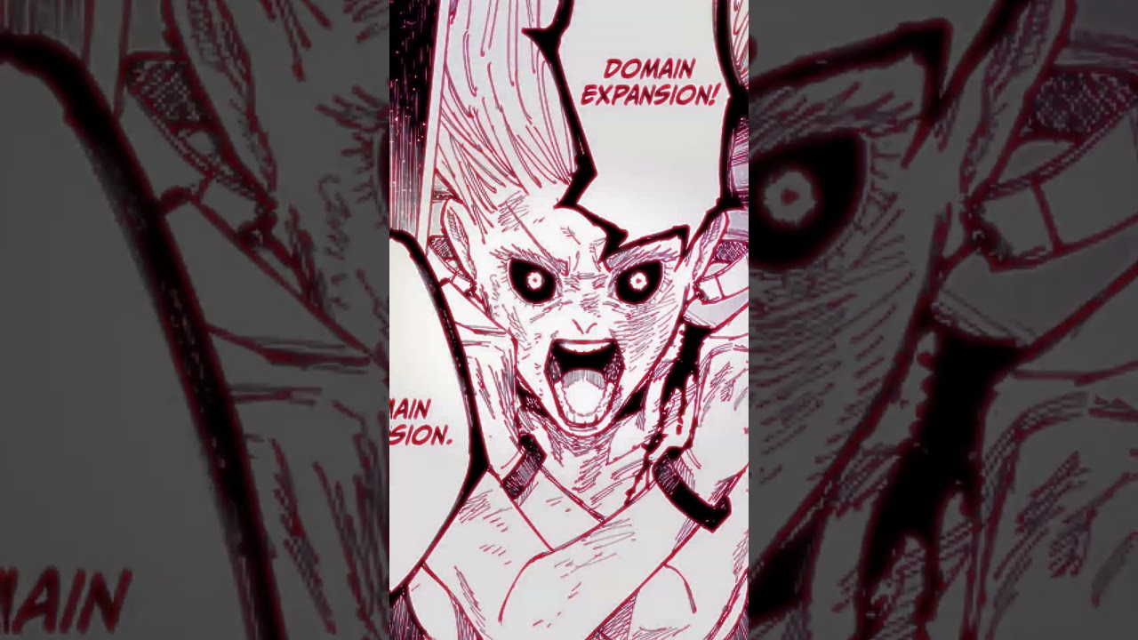 3 domain expansion in same time! | Yuta`s domain #anime #jujutsukaisen #manga #shorts