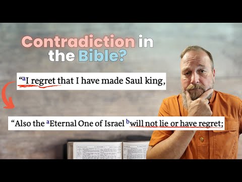 Bible Contradiction? Does God changing his mind in 1 Samuel 15