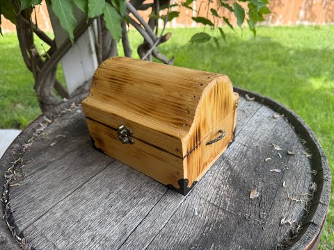 Pine Treasure Chest