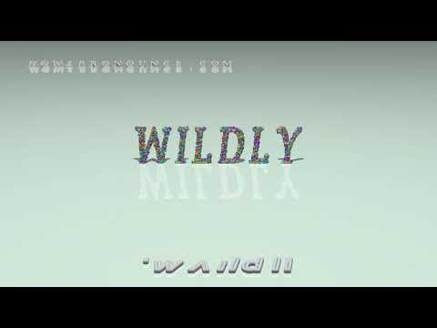 wildly - pronunciation + Examples in sentences and phrases