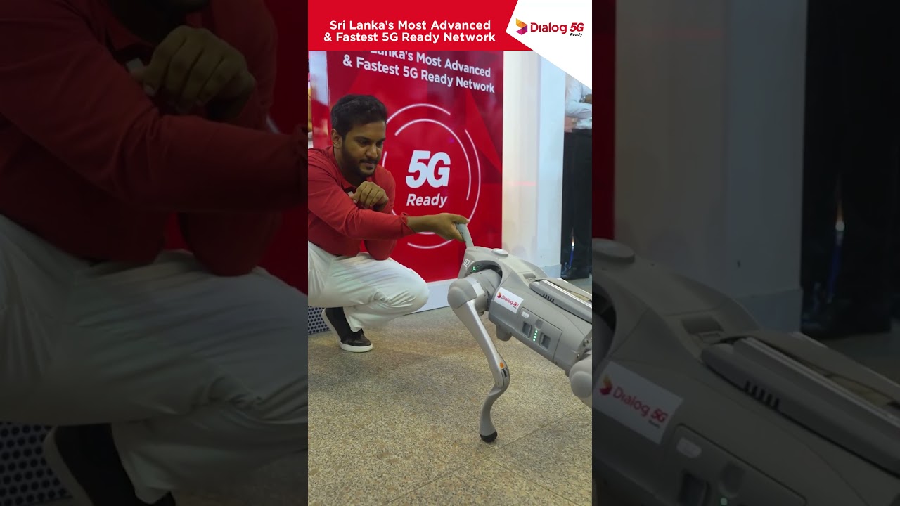 Dialog | Industry Expo | Smart 5G Robot Dog