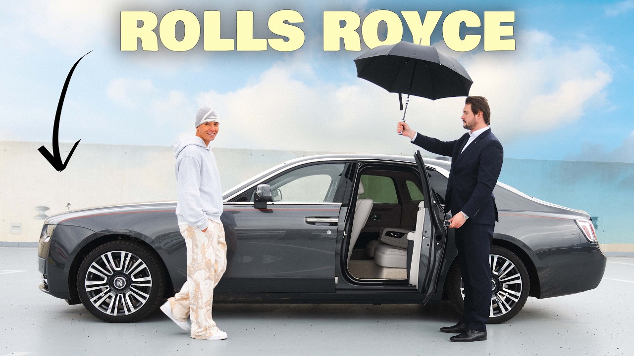 24 hodin jsem vozil celebrity v Rolls-Royce 👀 s osobním řidičem